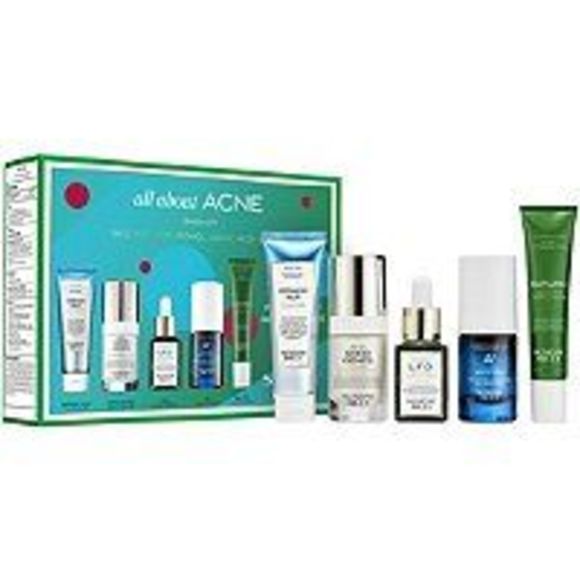 Sunday Riley | Makeup | Sunday Riley All About Acne Kit Unscented ...